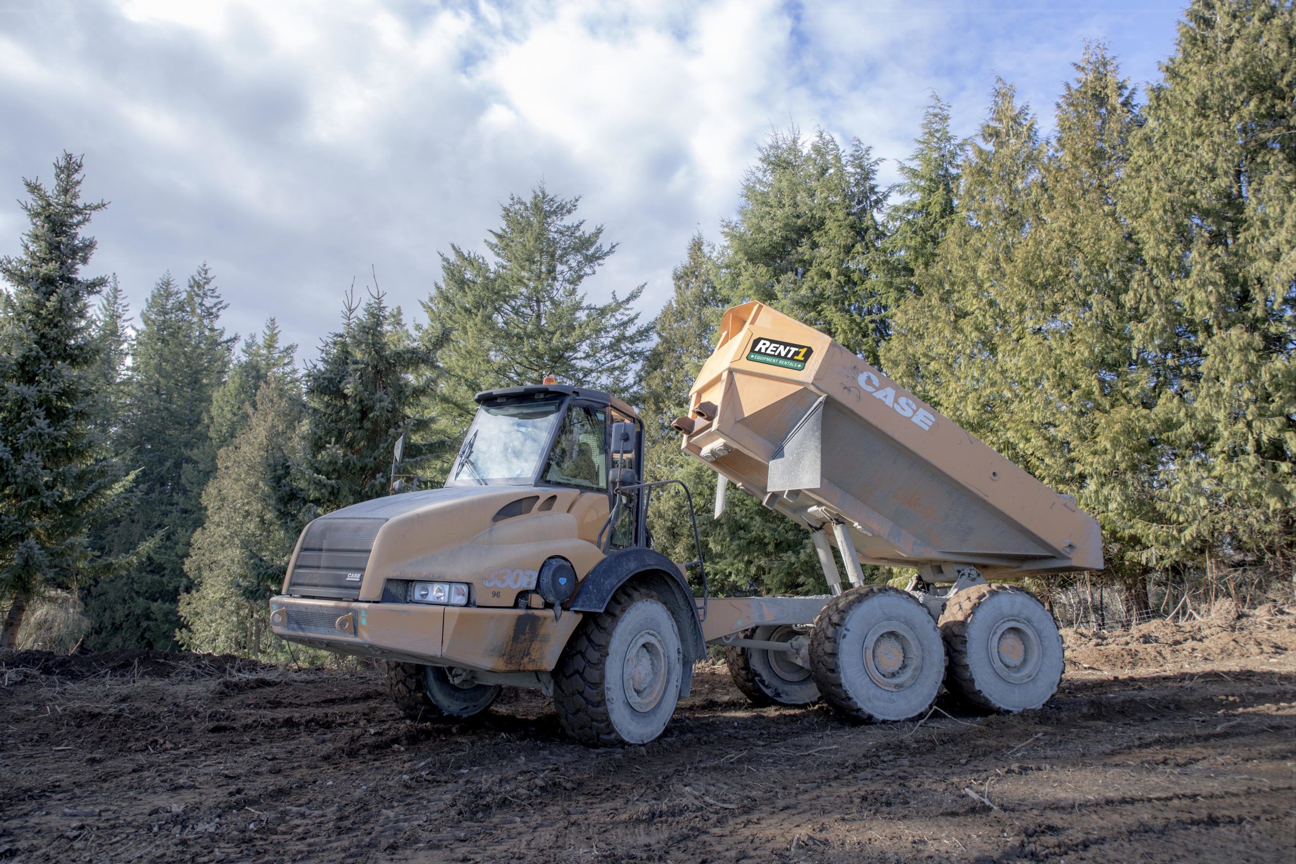 Rent a Case 330B Articulated Trucks starting @ $890/day