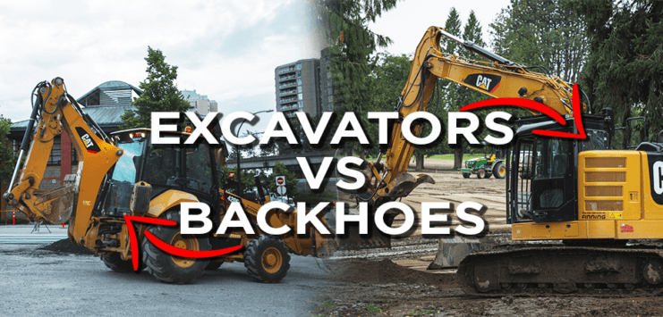 Excavator vs backhoe - Which machine would we recommend?